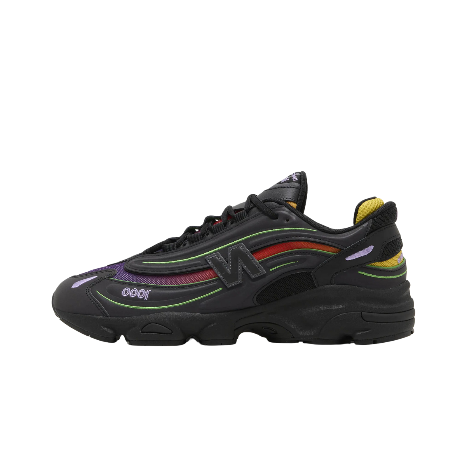 New Balance 1000 Reflective Black Multi-Color – OFFTRENDCLUB