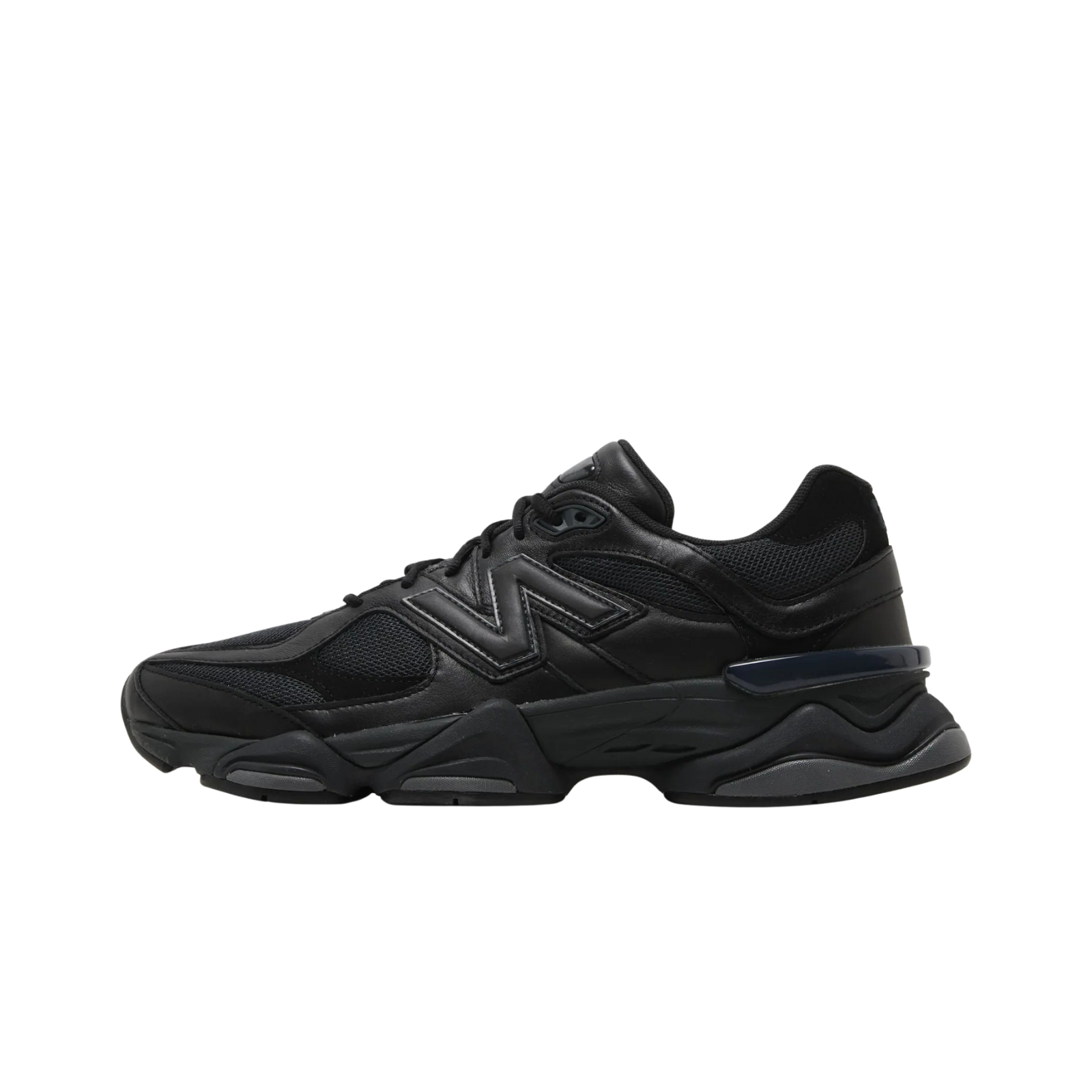 New Balance 9060 Triple Black Leather – OFFTRENDCLUB